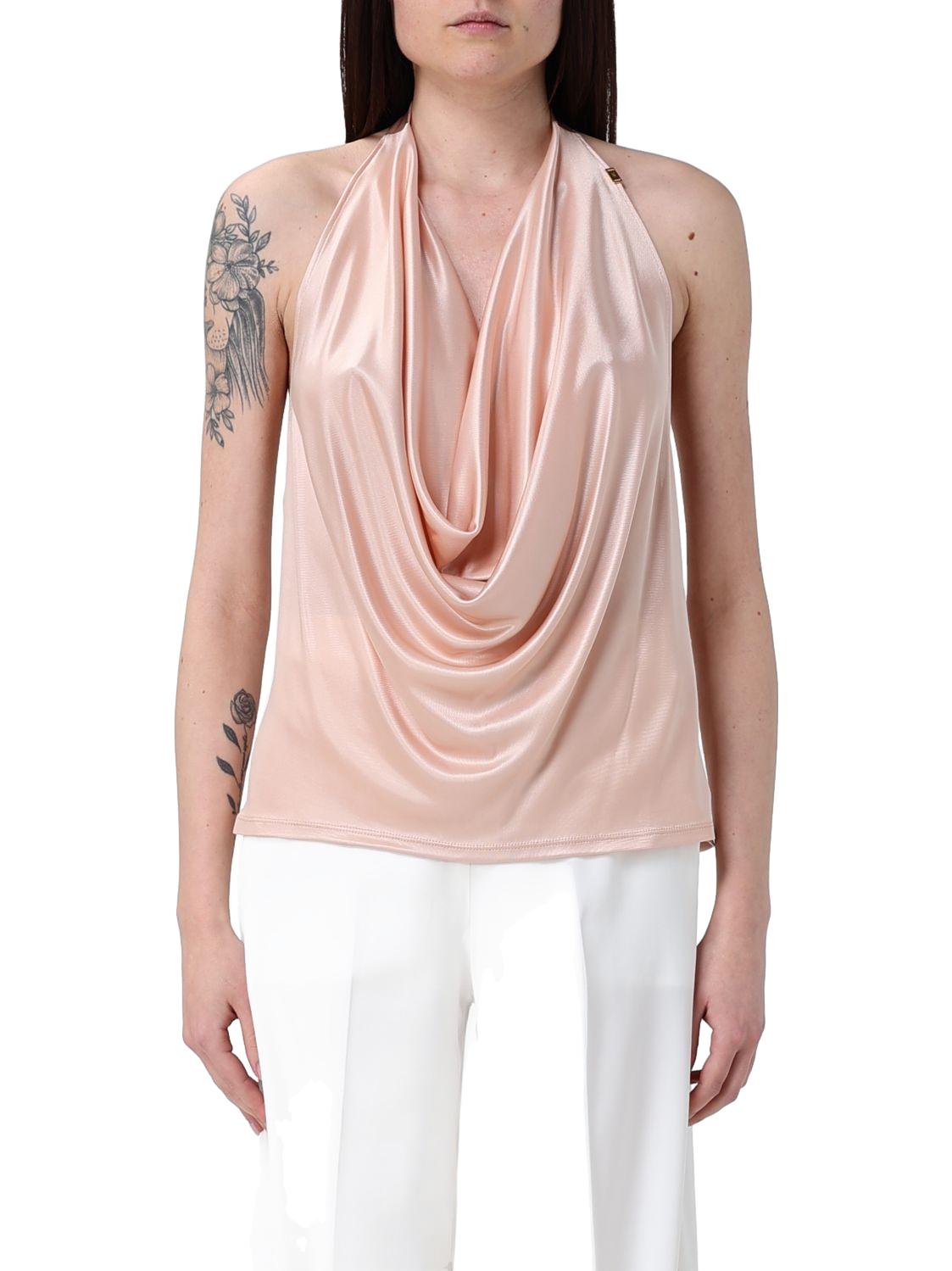 ELISABETTA FRANCHI Elisabetta Franchi Halter Neck Viscose Top
